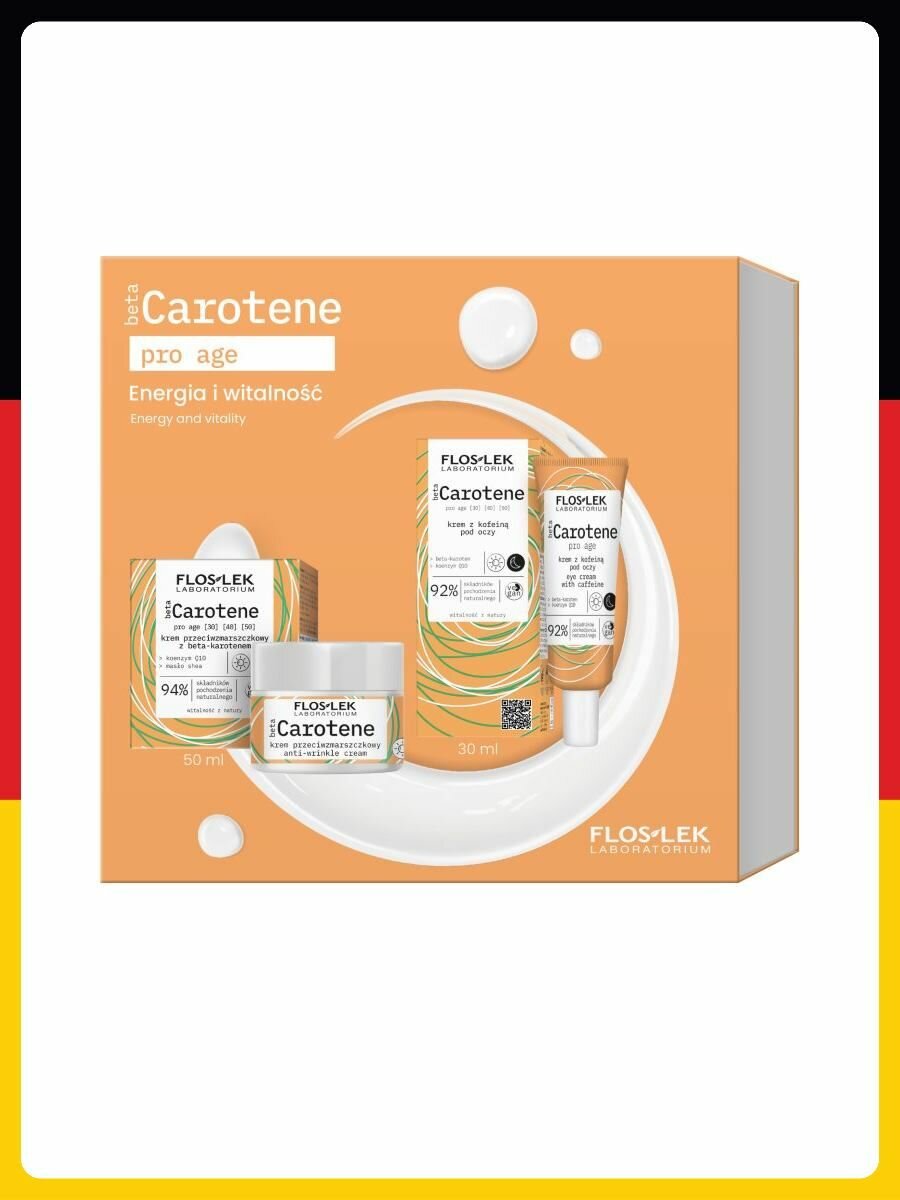 Набор уходовой косметики FlosLek Laboratorium Injection Of Vitality Anti-Wrinkle Gift Set