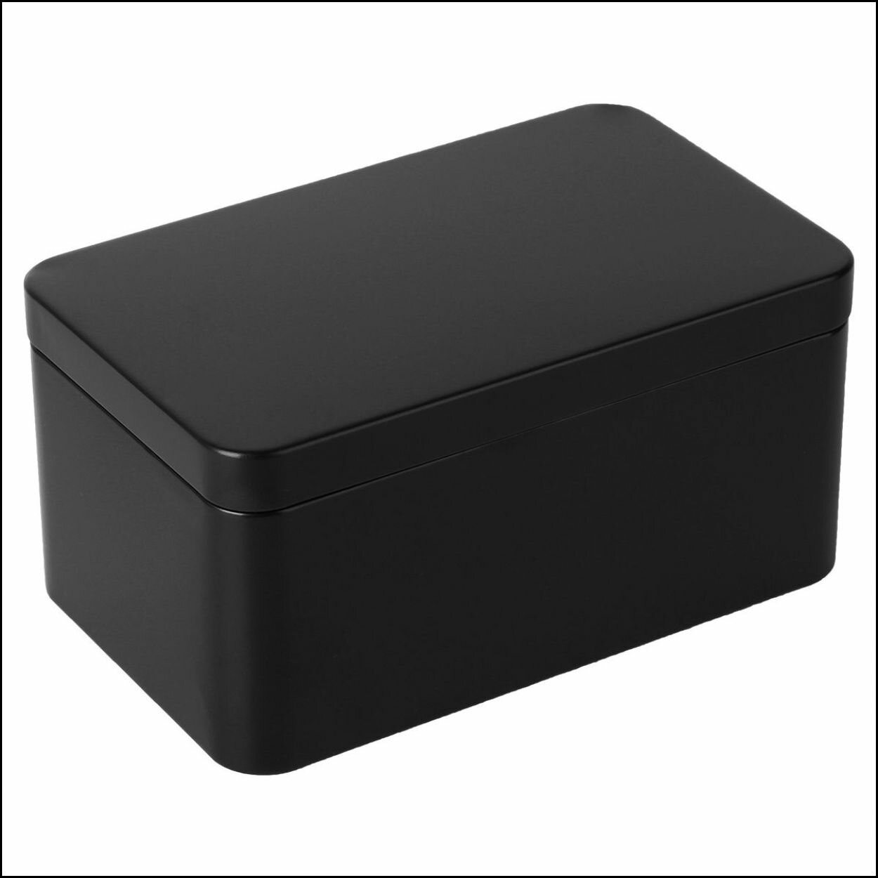 Эксклюзивный контейнер для компактного хранения, выполненный из металла в прямоугольной форме