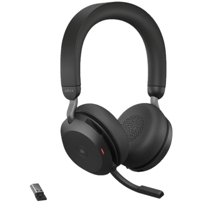 Jabra Evolve2 75, Link380a MS Stereo Black Black