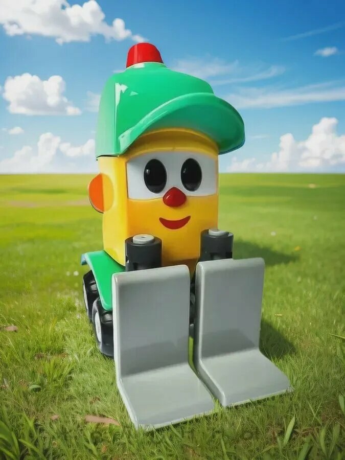 Грузик из Грузовичок Лева пластиковая игрушка для детей