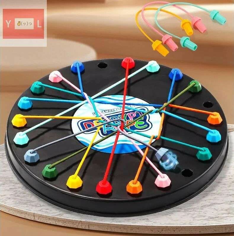 Игра "Развязать верёвки" логическое сражение для детей, тренировка мышления и стратегии, креативная настольная игра для семьи и подарков.