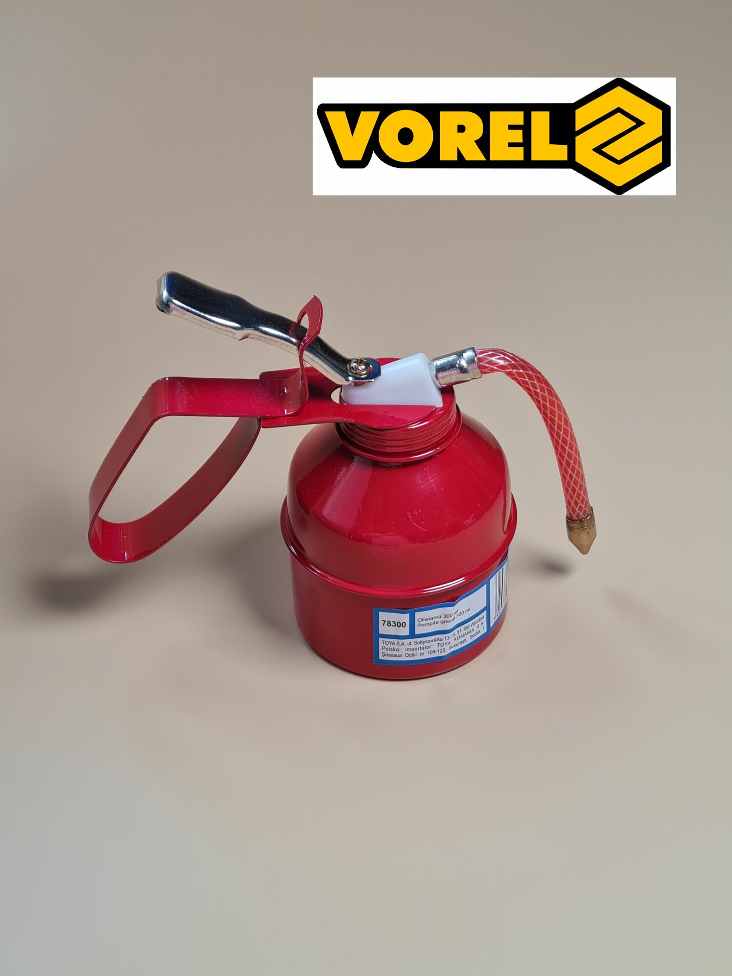 Маслёнка 300 мл с гибким носиком, VOREL 78300