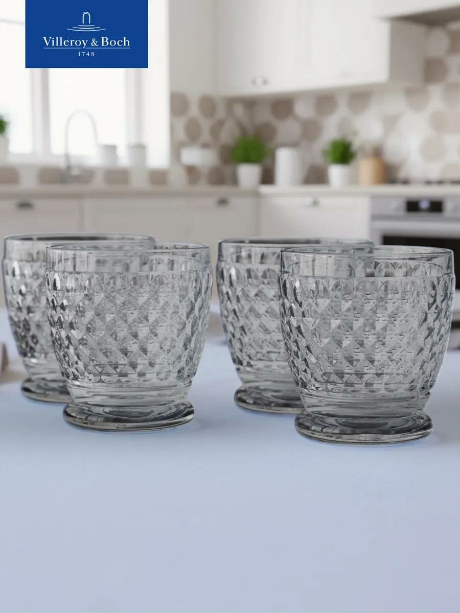 Набор стаканов для воды 330 мл, 4 шт, Boston Coloured smoke, Villeroy & Boch, Хрустальное стекло