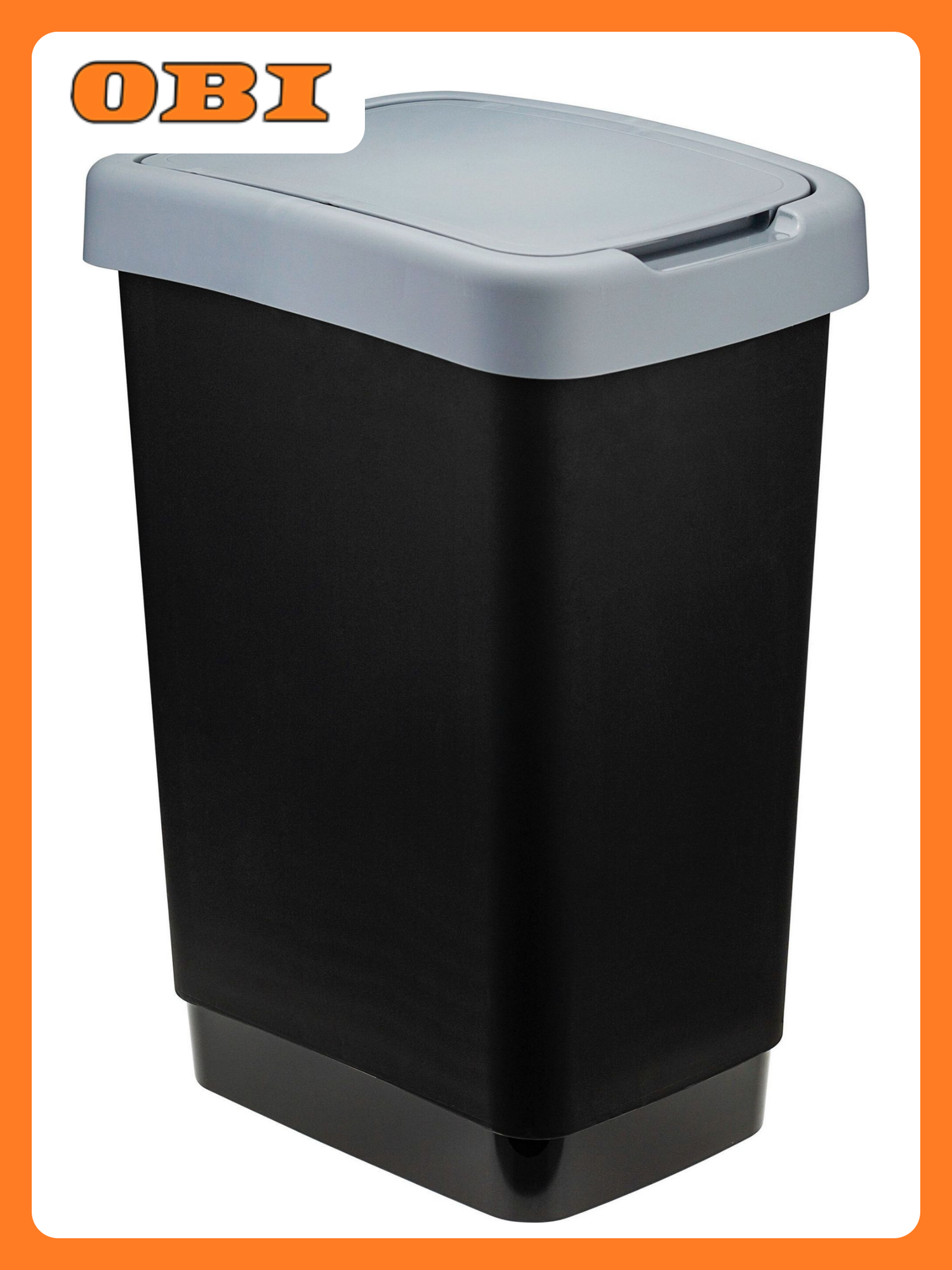 Контейнер Твин полипропиленовый серый 330x260x470 мм 25 л