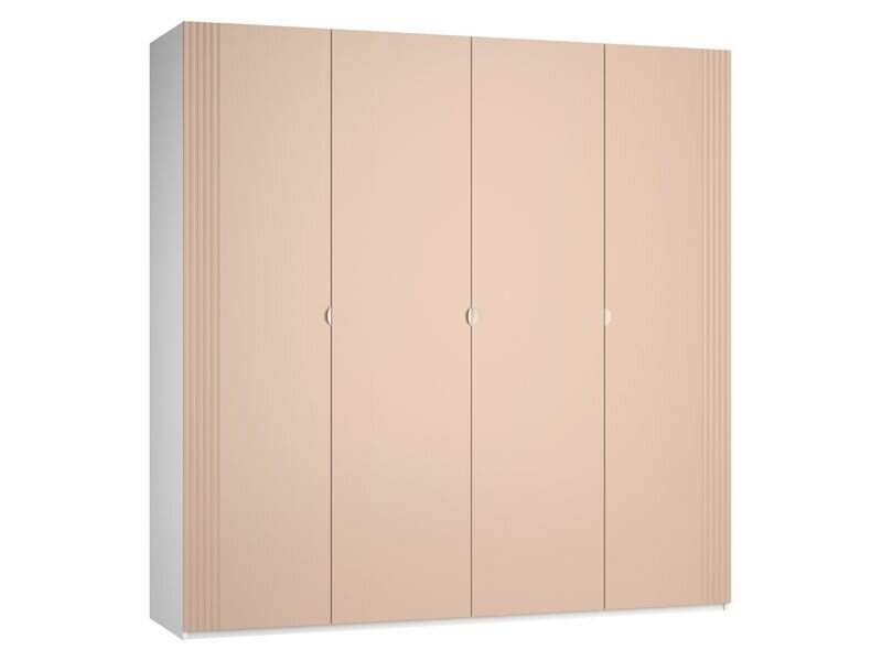 Шкаф распашной со штангой "Санторини 5" 200х202х55 Роза