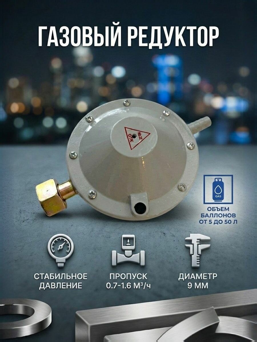 Редуктор газовый РДСГ 1-1.2 "лягушка"