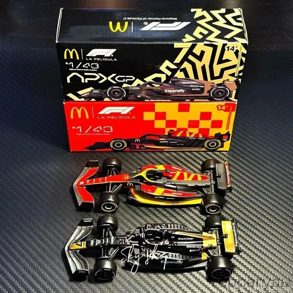 Машинка McDonald's x F1 1:43 формула 1 McDonald's Car