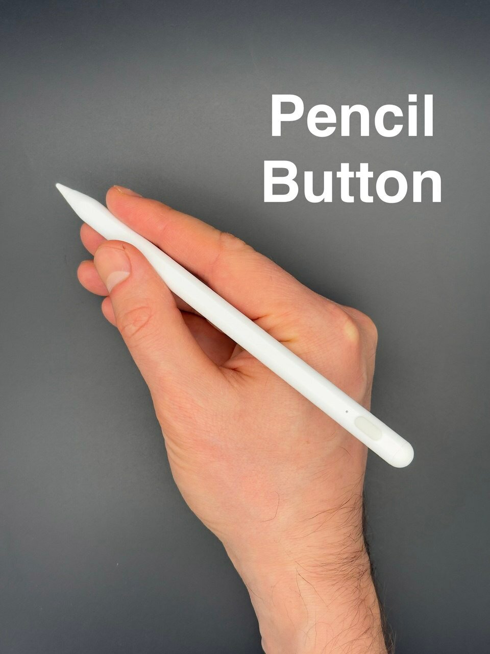 Стилус для планшета iPad 2018-2025 +2 наконечника. С изменением толщины линии от угла наклона