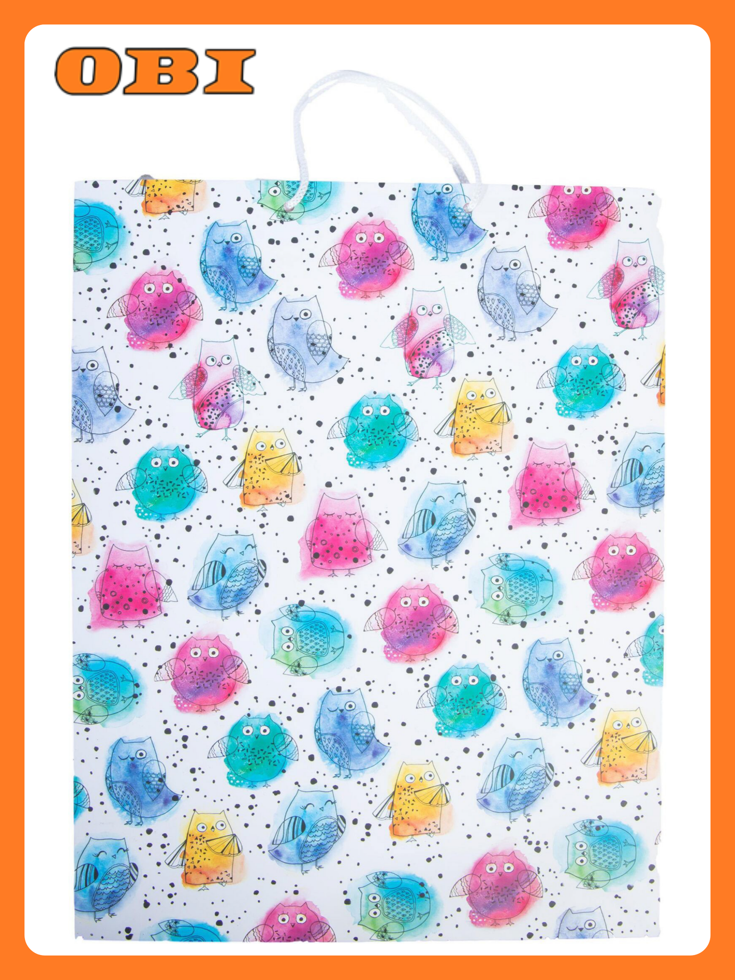 Подарочный пакет "Арт и Дизайн", бумага, 33x10x45,5 см, новогодний дизайн