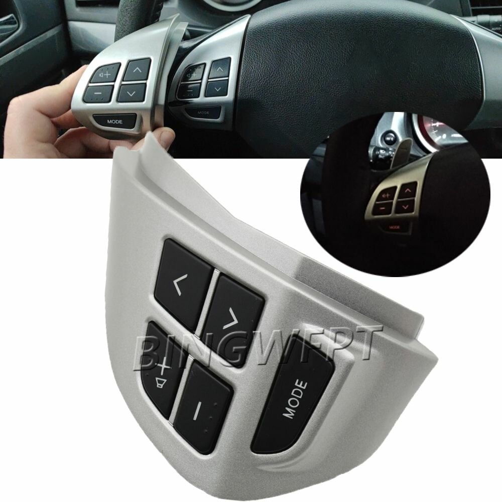 Кнопка звука на рулевом колесе, подходит для MITSUBISHI LANCER OUTLANDER ASX 2007-2011
