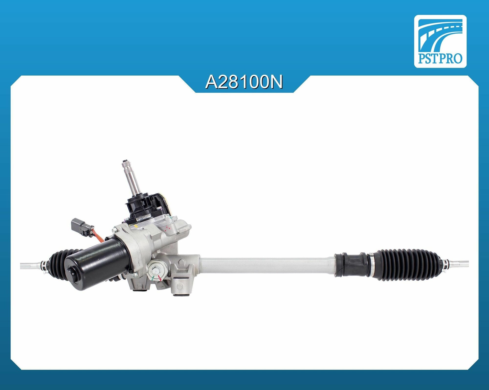 Электрическая рулевая рейка Honda Jazz (GD) 2002-2010 A28100PST с дополнительной пластмассовой крышкой датчика