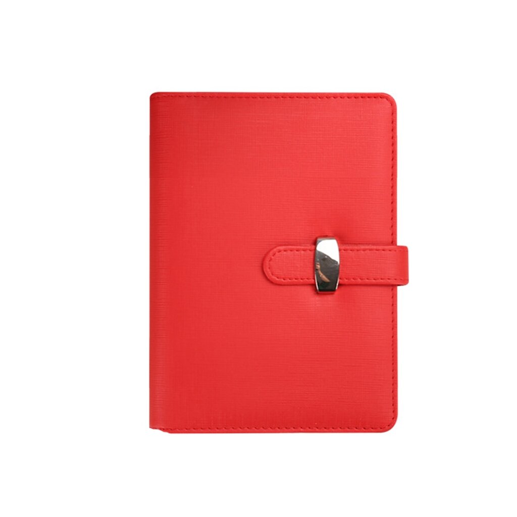 Деловой кожаный журнал Многоразовый блокнот в твердом переплете на 160 страниц с подкладкой в 6 колец для ведения дневника