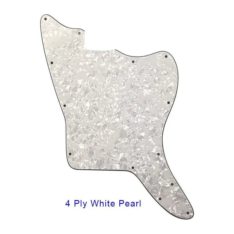 Pleroo Jazzmaster Guitar Pickguard 4Ply White Pearl
