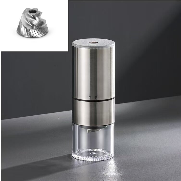 Портативная электрическая кофемолка для зерен, кофемолка, кофейное оборудование