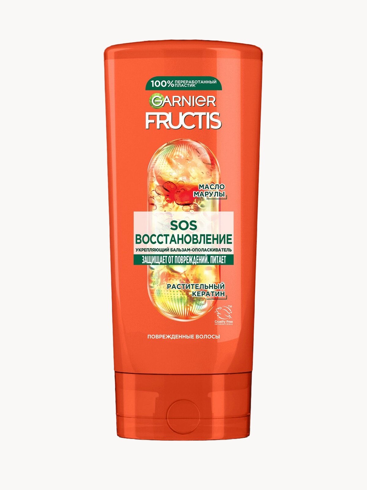 Garnier Fructis Бальзам-ополаскиватель для волос Фруктис SOS Восстановление, 200 мл
