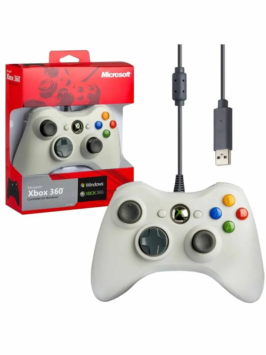 Джойстик XBOX 360 Wired Controller проводной
