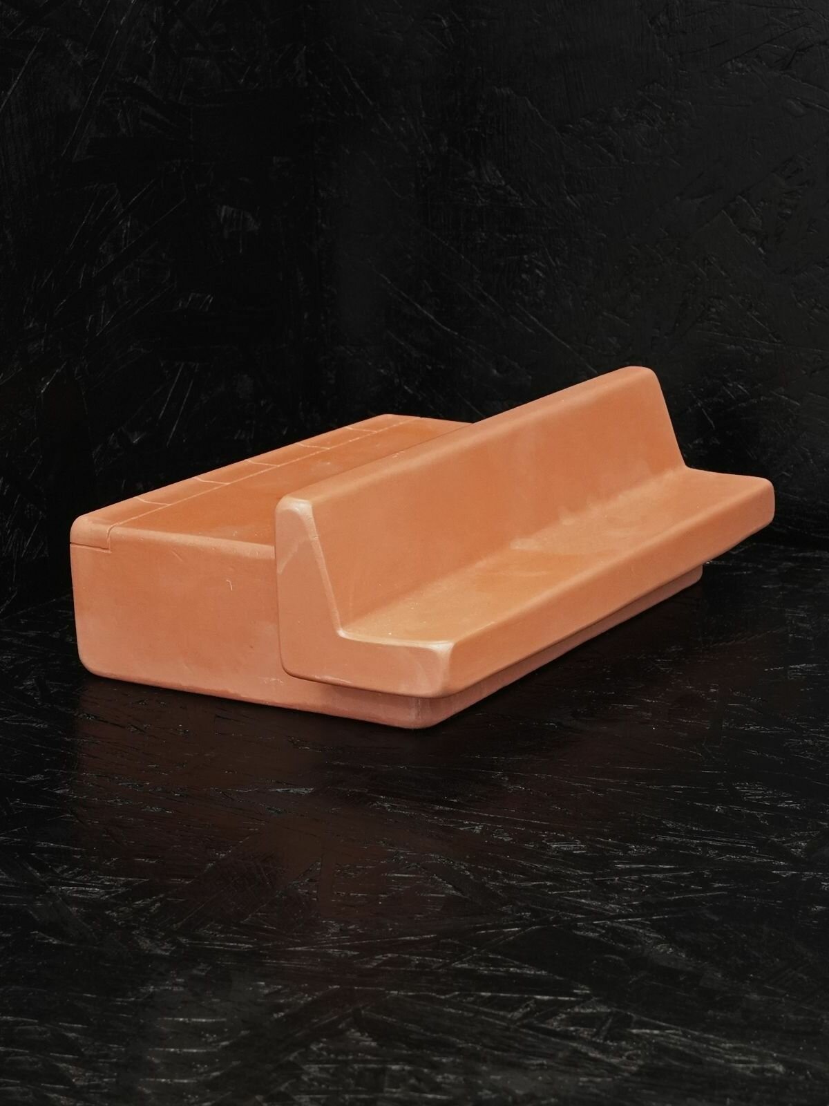 Фингерпарк для парк для фингерборда Comix Zone Bench Box Red из керамики 25x16x7