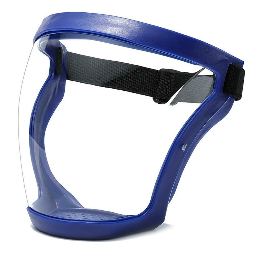 Щиток защитный лицевой прозрачный, слесарная маска