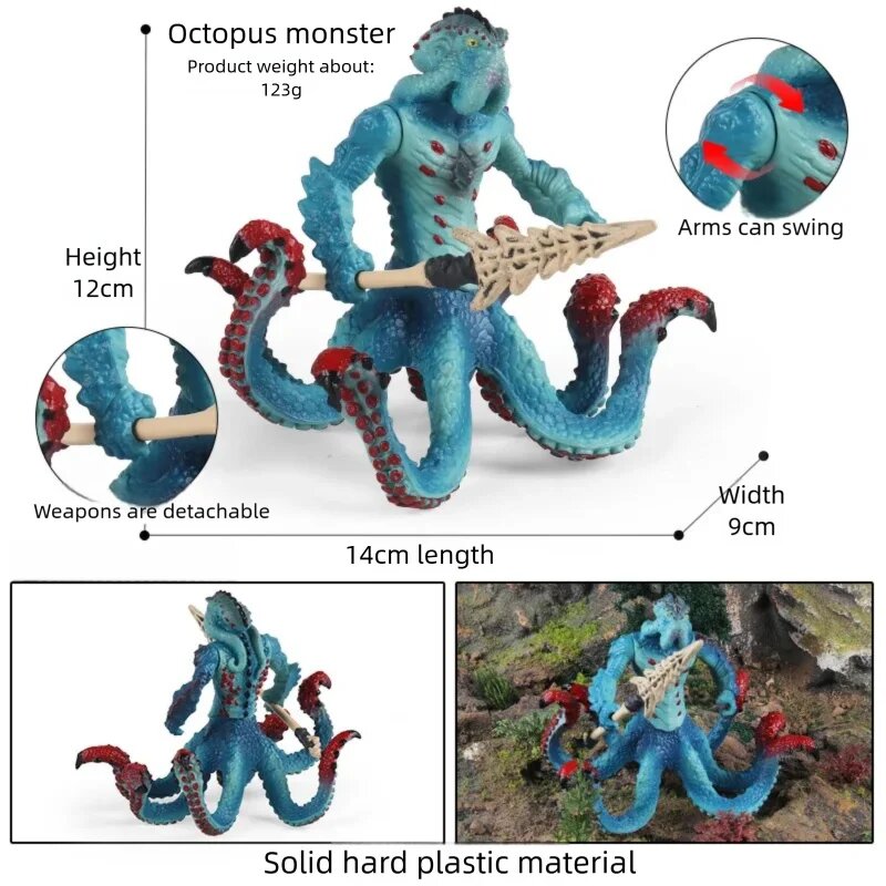 Фигурки монстров Bandai Octopus monster