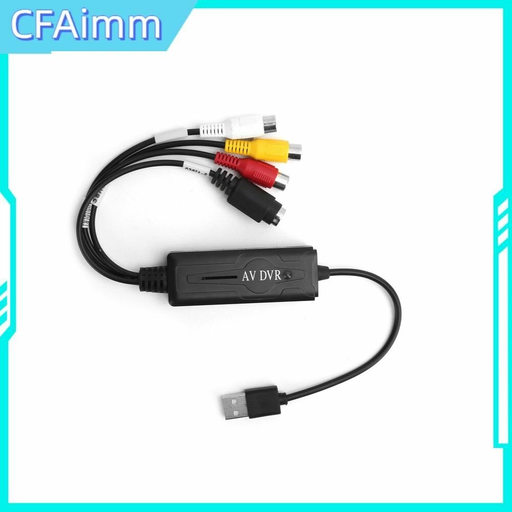 Адаптер USB 2.0 для сбора аудио-видео, цифровой конвертер для WIN10