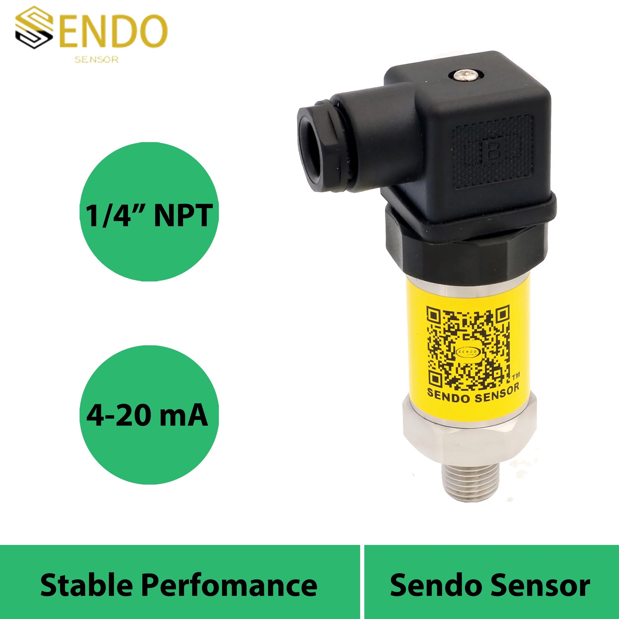 Датчик давления 0-5В/0-10В, преобразователь сигнала 4-20мА/0-20мА, 0.5-4.5В, 40МПа/35кПа/5МПа/10 бар, резьба NPT 1/4/1/2 дюйма, гидравлический