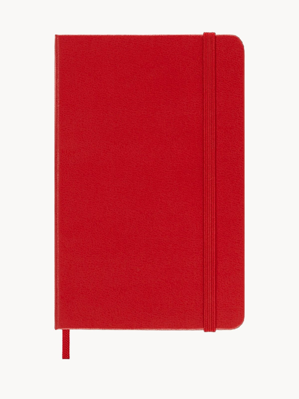 Блокнот Moleskine Classic MM710R Pocket 90x140мм, 192стр, линейка, твердая обложка, красный