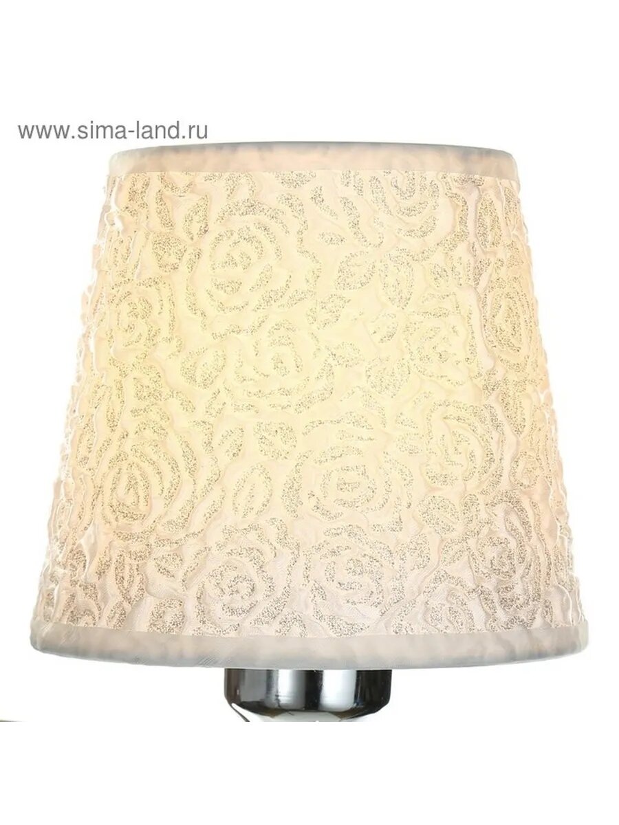 Тканевый абажур для ламп E14, 14x14x12,5 см