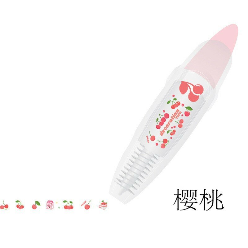 Лентка для исправления из кружева для студентов для отметки в рукописи лентка для изменения узоров корейская миленькая для ручного дневника девушка вишня