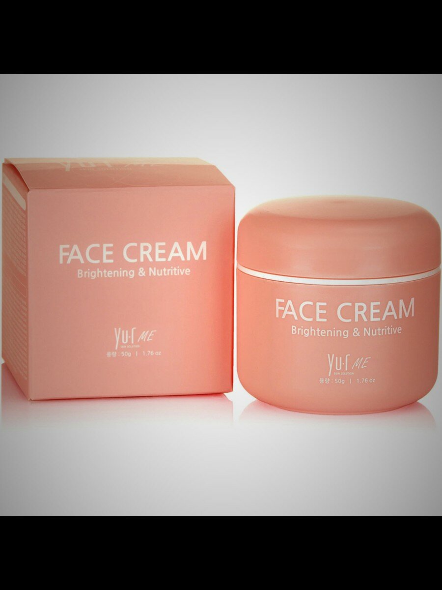 Yu.R Me Brightening & Nutritive Face Cream, Крем для лица восстанавливающий и питательный 50 гр
