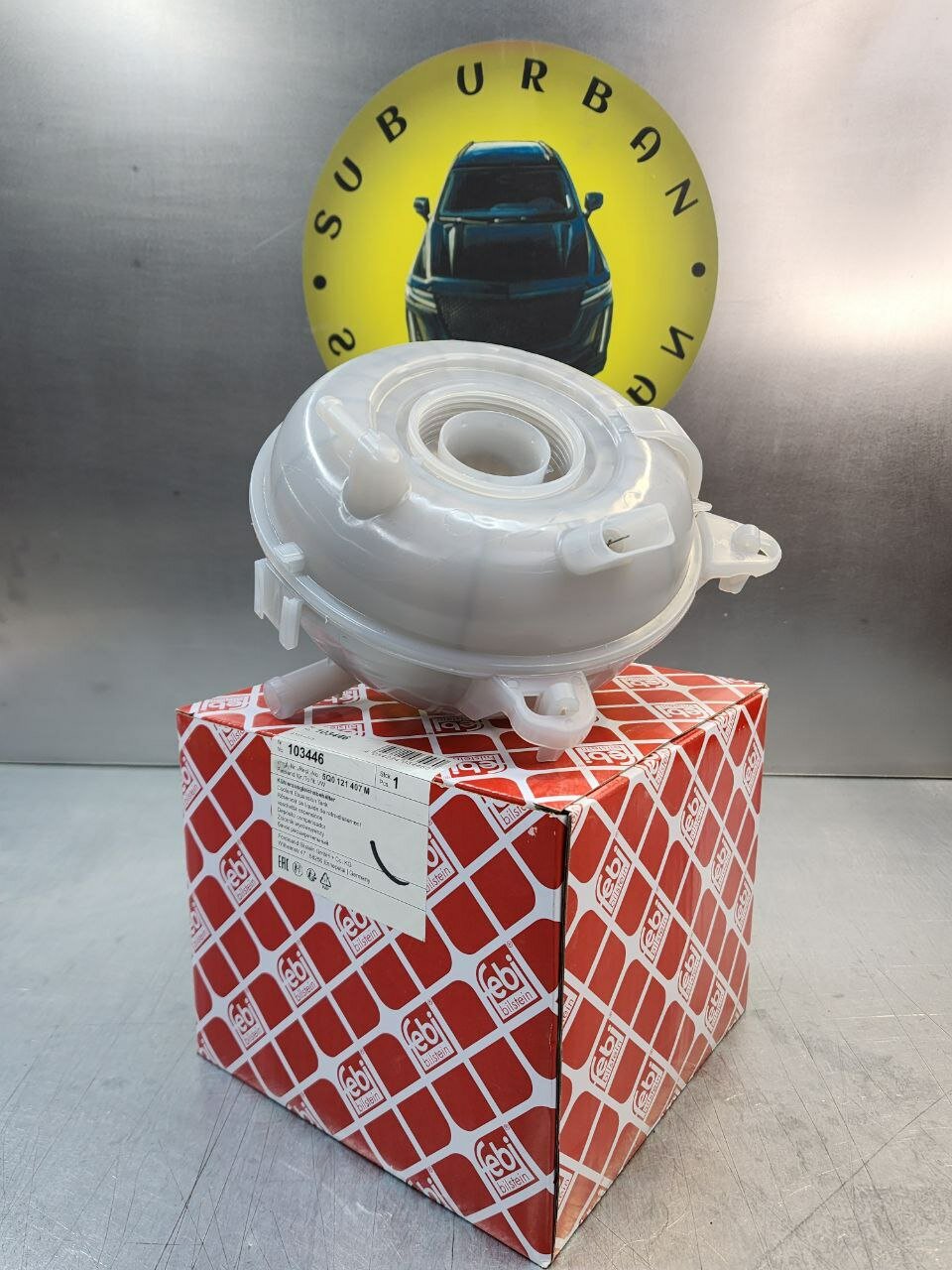 Бачок расширительный системы охлаждения Фольксваген Тигуан Гольф, Шкода Кодиак, Ауди А3 Q3 Q2 Febi 103446