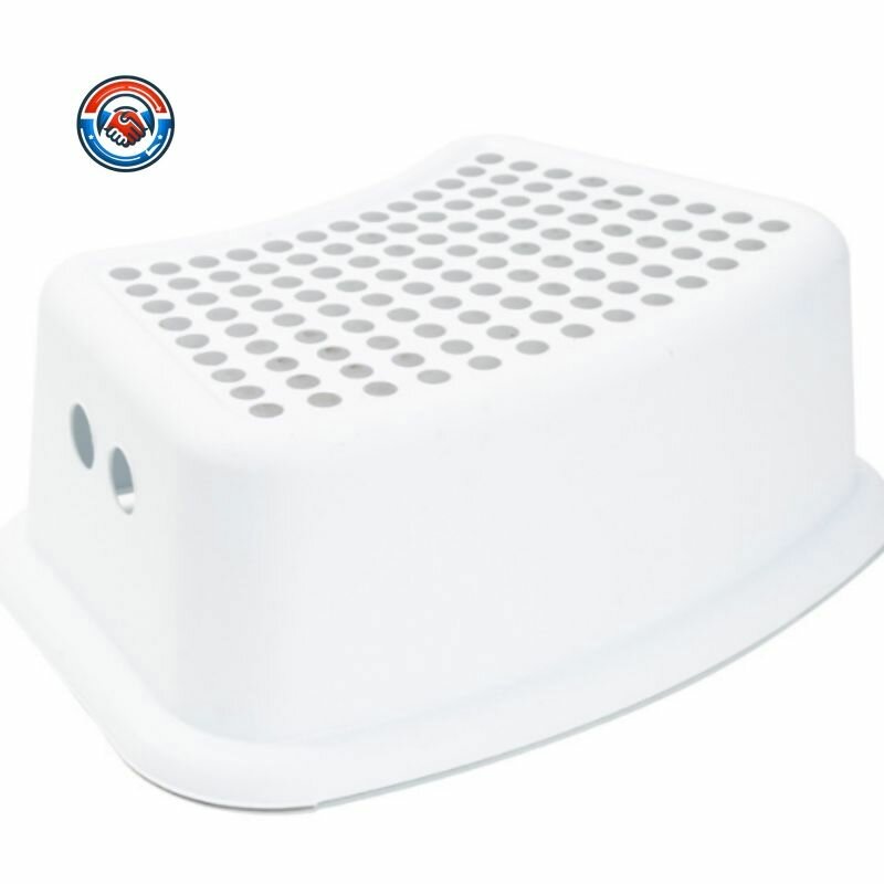 Стульчик-подставка для ребенка в ванну и на кухню, антискользящая детская ступенька для умывальника, безопасная тренажерная подставка для малышей от 1 года, компактная и легкая