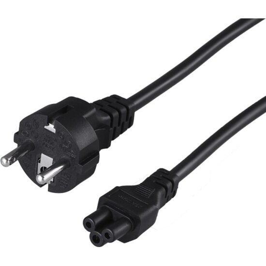 Кабель питания Rexant для питания ноутбука, евроразъем С5, с/з, 3.0 м