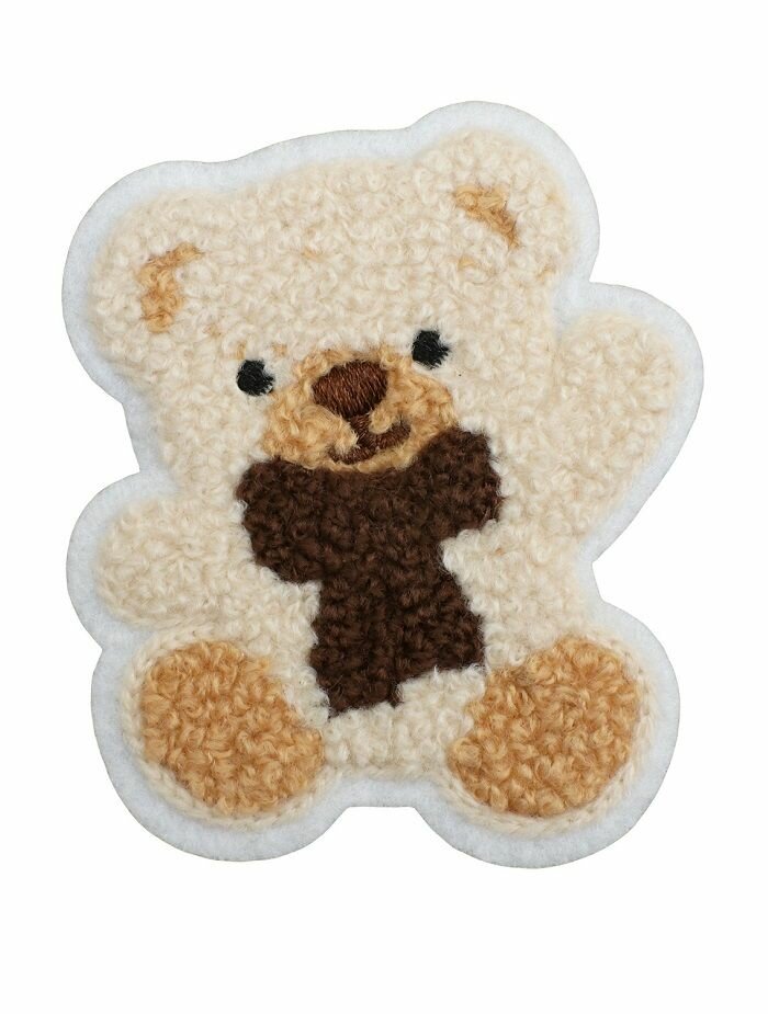 Нашивка медведь термонашивка