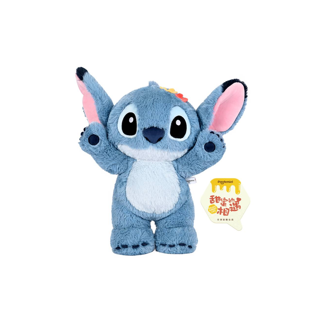 POTDEMIEL X Disney Стич Милый стиль и причудливые куклы Мягкая игрушка 11 см 25 см 52 см 28 см Высота 16 см