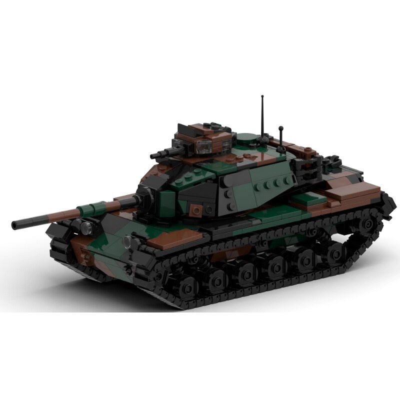 MOC-165695 M60 Patton Tank Building Block Модель сборки мелких частиц игрушечный набор для детей