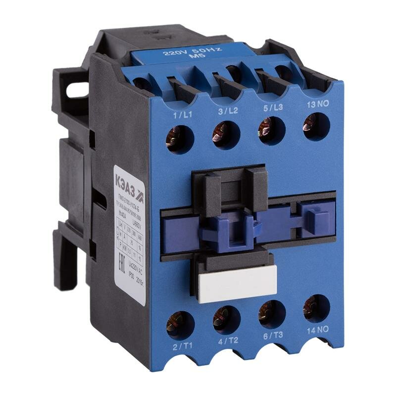 Контактор силовой КЭАЗ ПМЛ-2100 УХЛ4 Б 25 А катушка 220 В AC