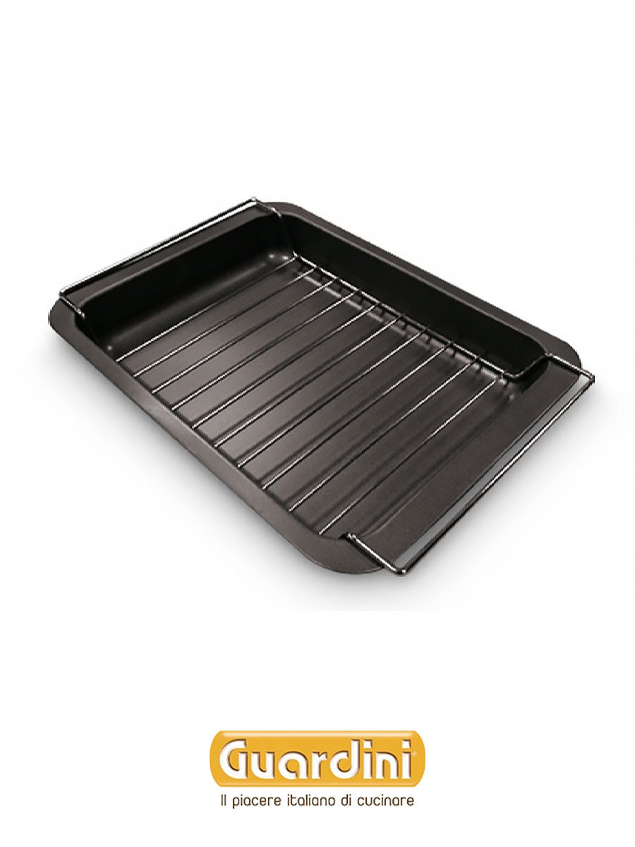 Противень с решеткой Guardini Gardenia 32x24см, антипригарное покрытие