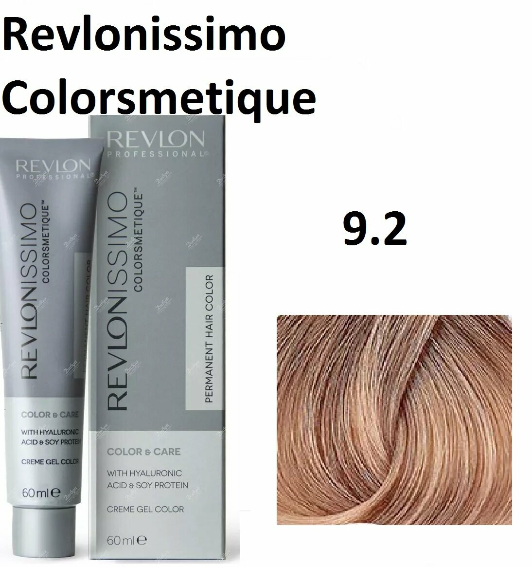 Revlon 9-2 Revlonissimo Colorsmetique Краска для волос очень светлый блонд перламутровый 60 мл