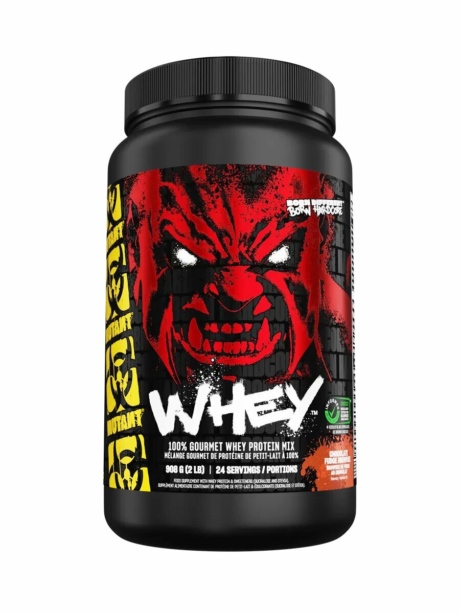 Mutant Whey (908 г) Брауни С Шоколадной Помадкой