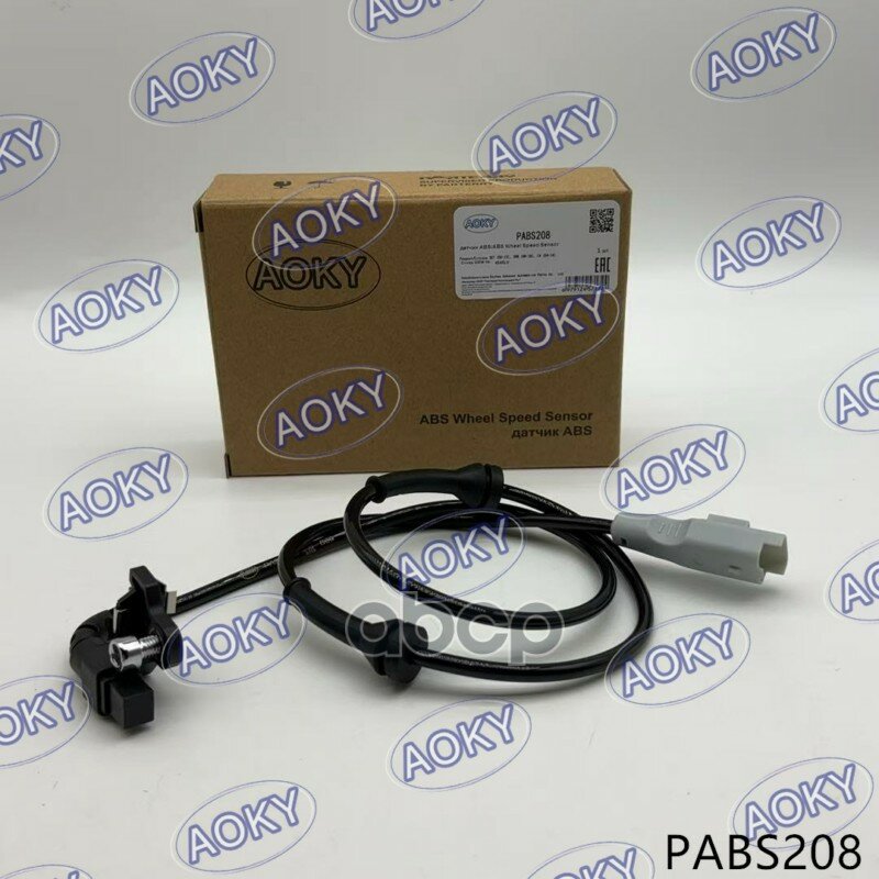 Датчик ABS задний Peugeot/Citroen 307 (00-12), 308 (09-16), C4 (04-14) PABS208 AOKY/4545L0 454508 4545L0 454508 AOKY арт. PAB.