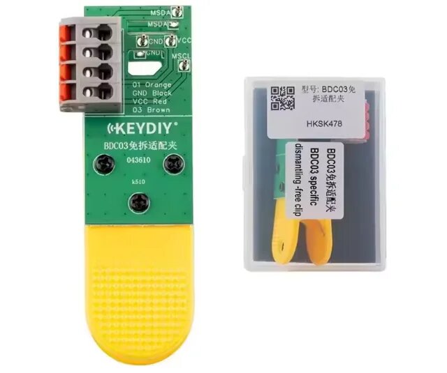 KEYDIY X4 KD-X4 KDX4 5-в-1 программатор ключей, иммобилайзер 5C/5D, специальный зажим для распознавания/генерации/копирования без разборки BDC03