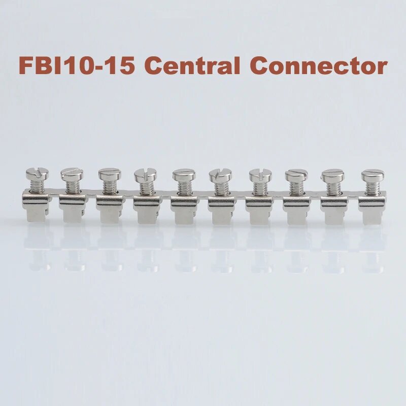 1 шт. FBI10-15 центральный разъем короткого замыкания центральная соединительная полоса для UK35N UK35B Bornier клеммная колодка на DIN-рейку фитинги