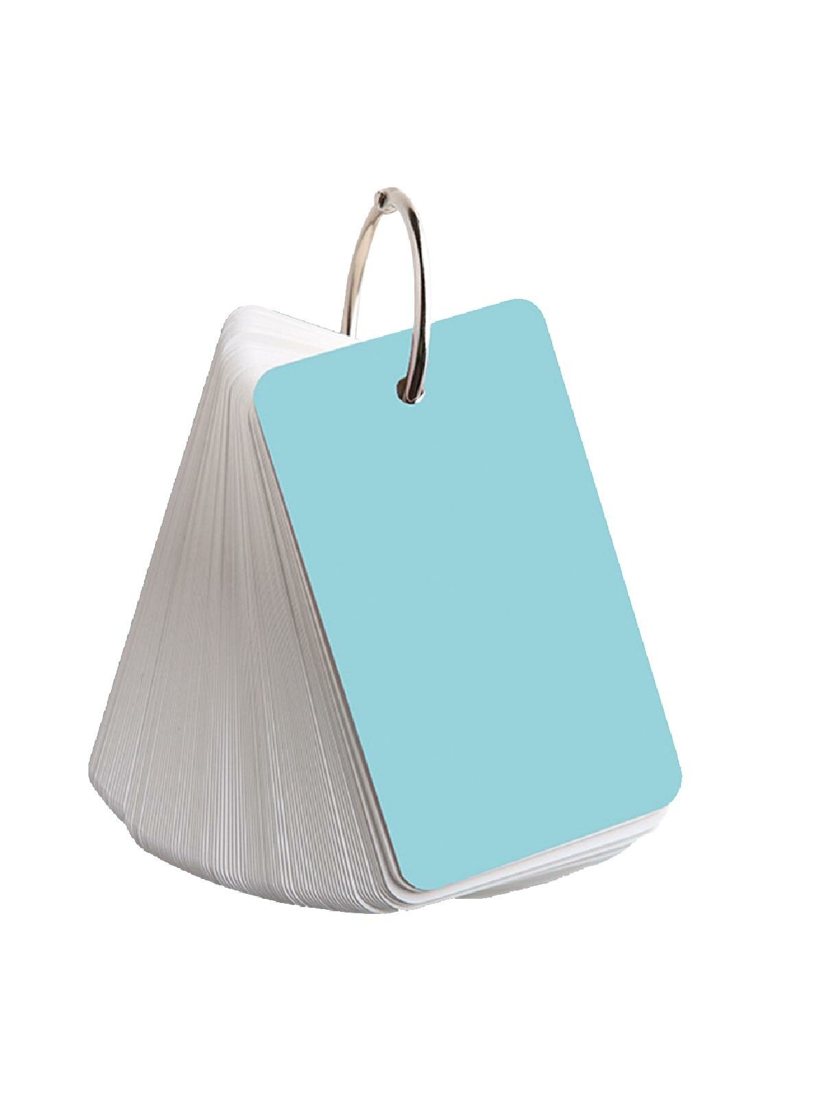 Мини-блокнот для заметок в чистом переплете, 100 листов, небольшой набор картонных карточек для студентов