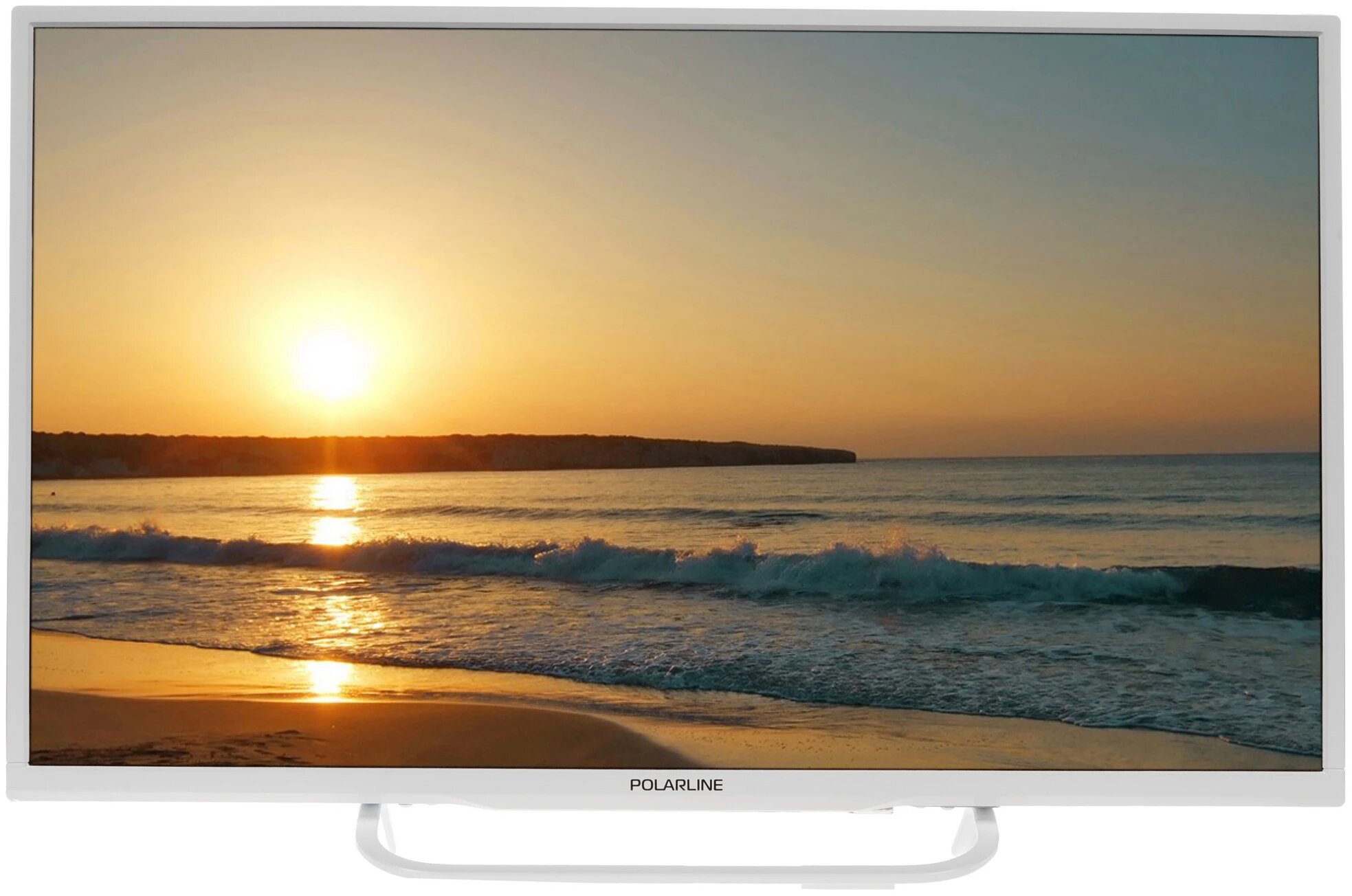 Телевизор Polarline 32PL53TC, белый, 32", HD, 1366x768, смарт ТВ, Android