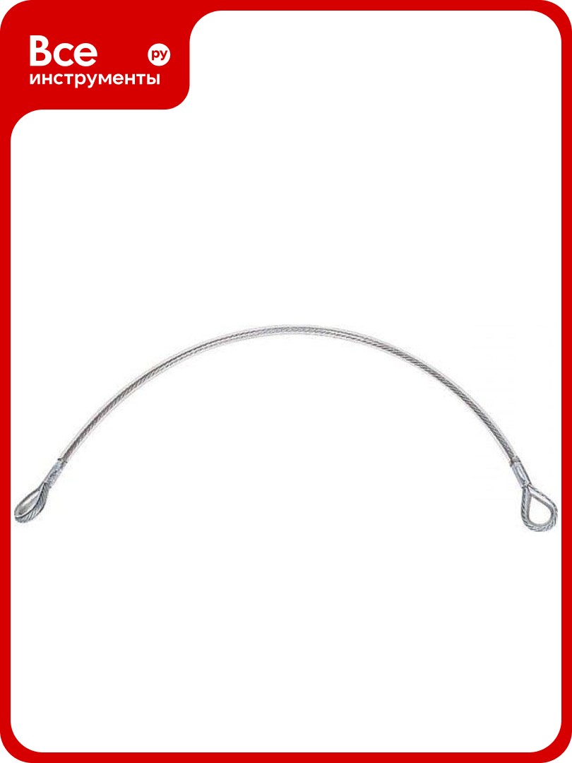Анкерная петля из оцинкованного стального троса Delta Plus AM007