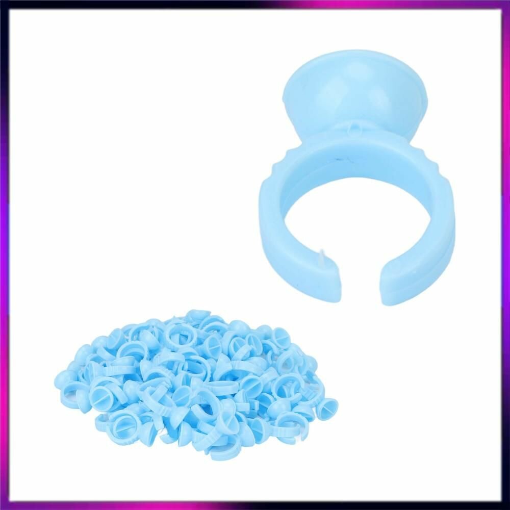 Цветочные кольца для клея, удобные, для наращивания ресниц