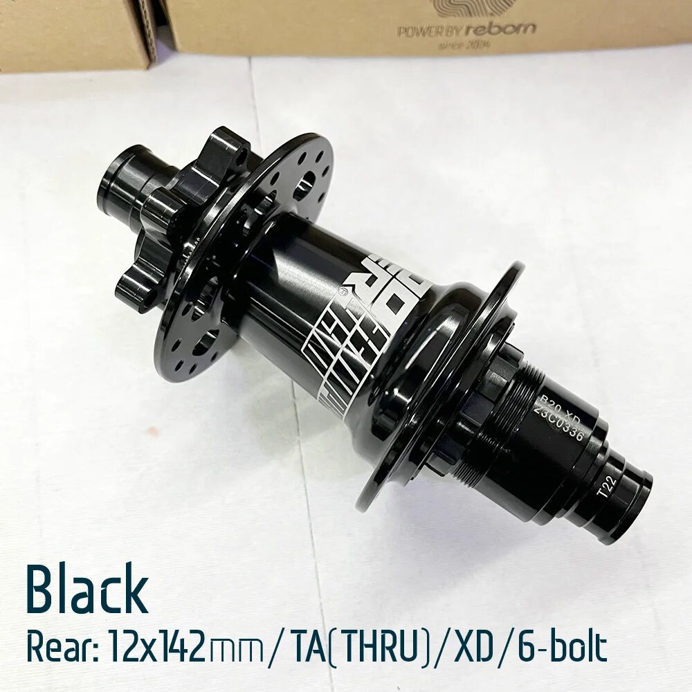 Koozer XM490 Pro Задняя втулка MTB 32 отверстия черный Черный, black 32H XD