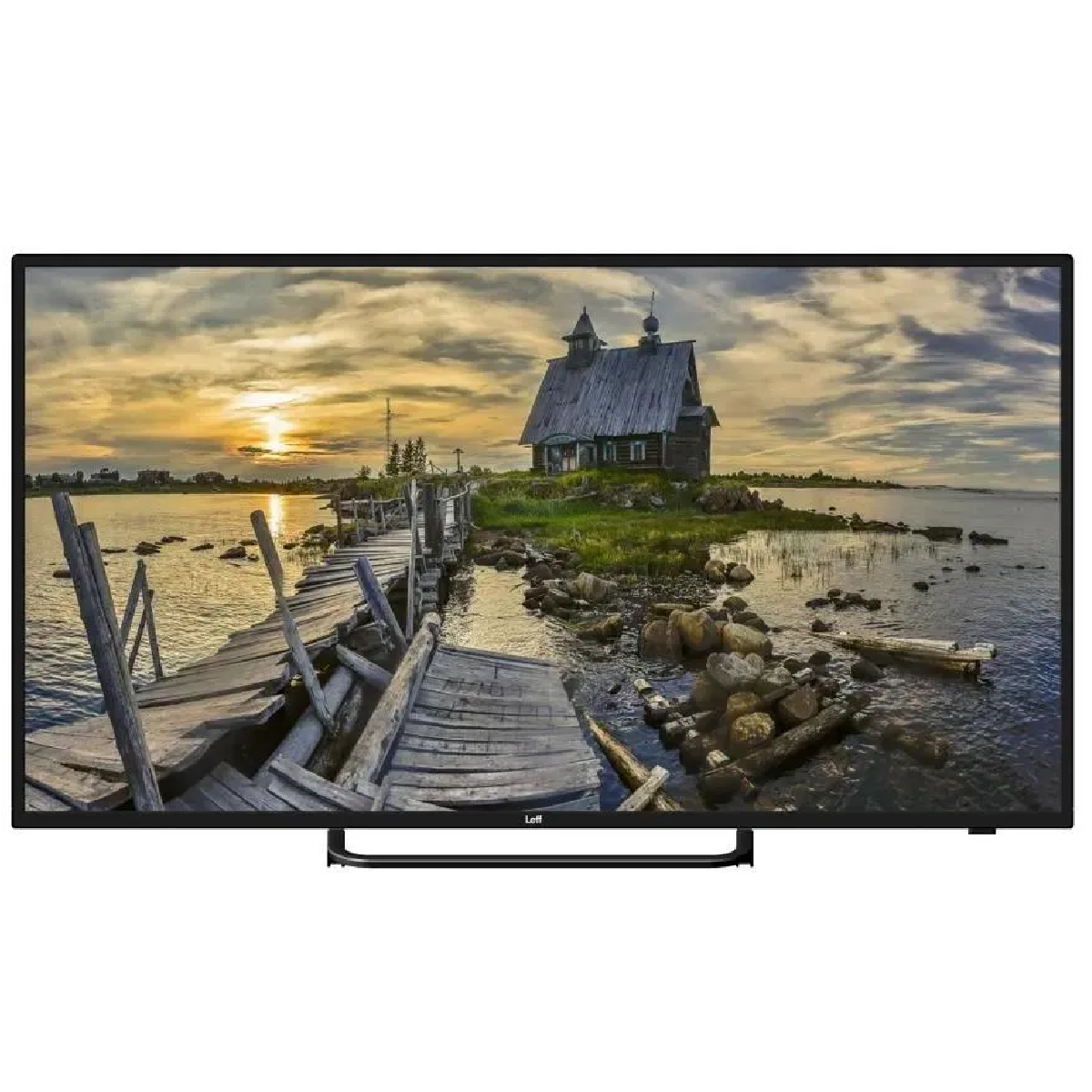 Телевизор Leff 40F240T, диагональ 40", FullHD, LED, 60Гц, черный