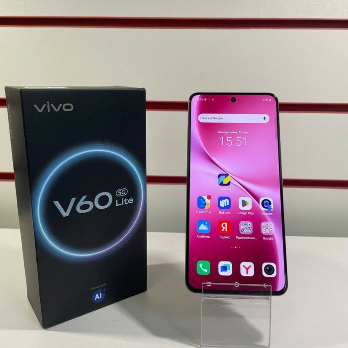 Смартфон vivo V60 Lite 5G 12/512 Розовый