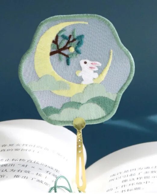 Набор для вышивания "Закладка", вышивка своими руками